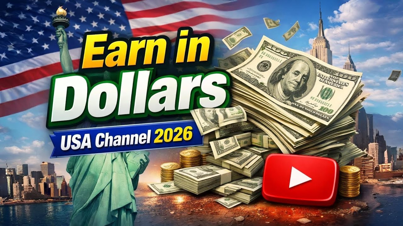How To Make USA YouTube Channel Step by Step (2026 Full Guide) 🇺🇸 - YouTube