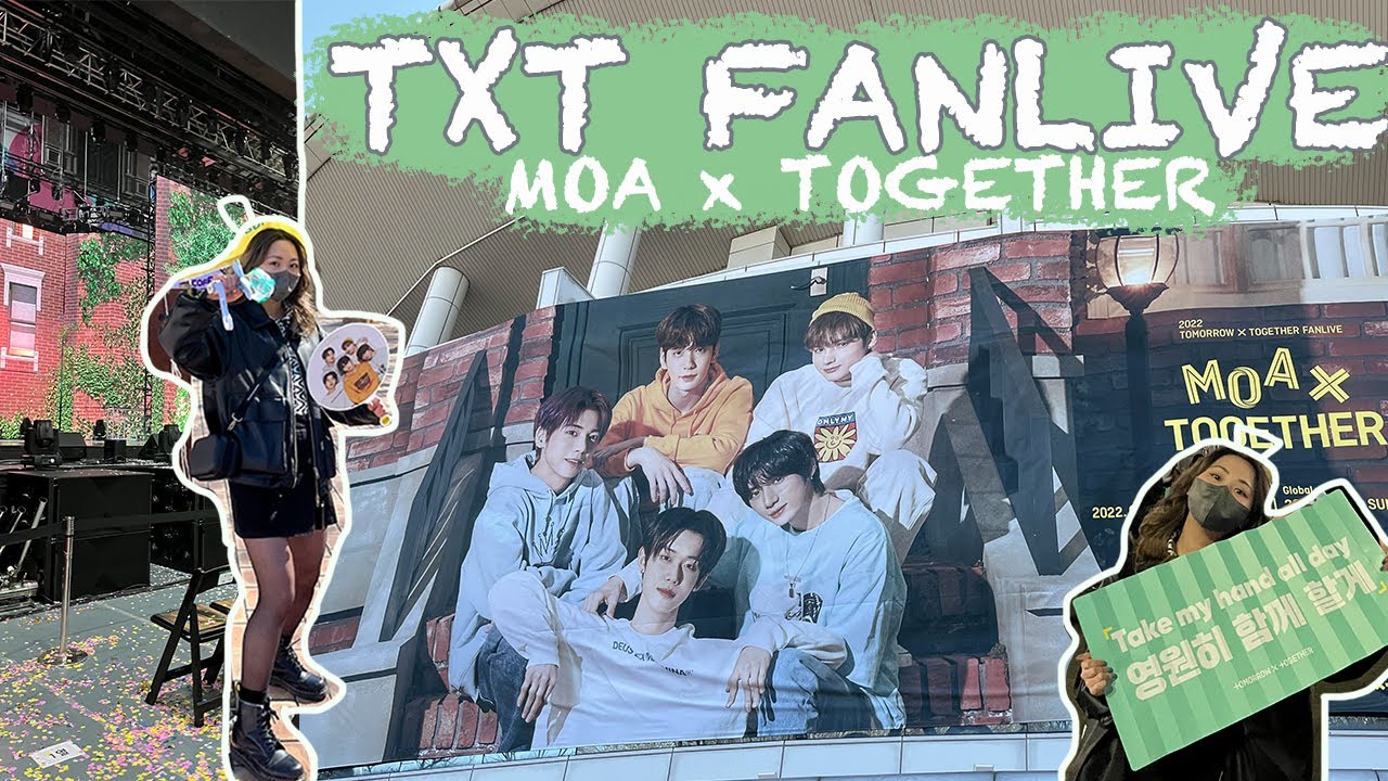 MOA vlog / TXT offline fanlive [MOA x TOGETHER] / Dream week 2022 # ...