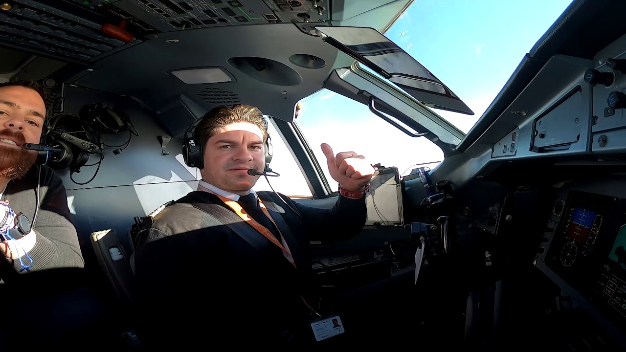 Flight in cockpit | ATR 72-600 | SPC-TFN (HD 1080) - YouTube