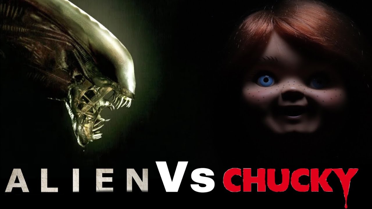 Horror stop motion: alien vs. chucky - YouTube