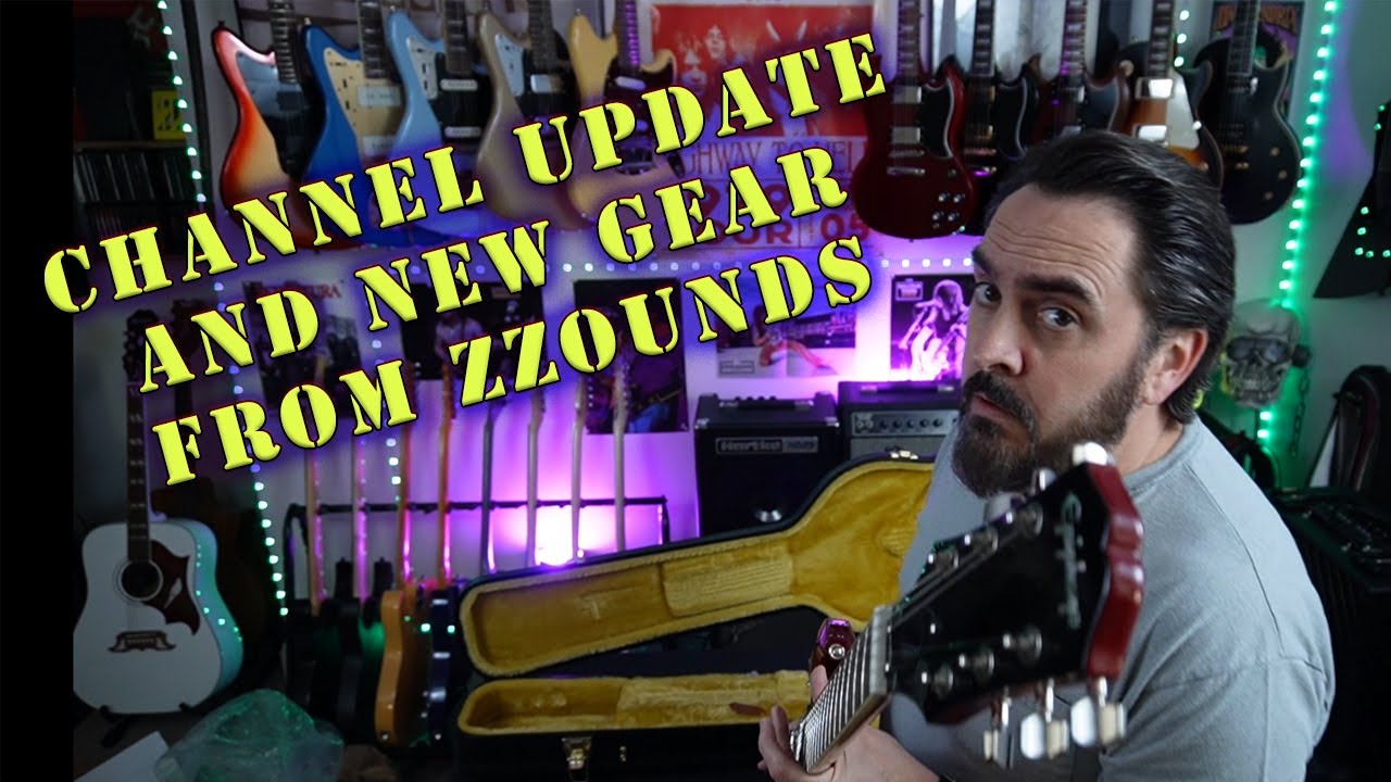 Channel Update and New Gear Haul from zZounds! #zzounds - YouTube