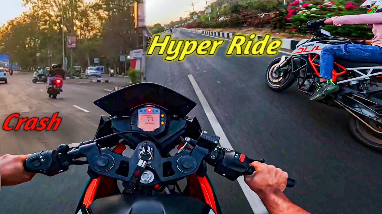 Close Call! Hyper Traffic Madness on KTM RC 390 & Duke 390 #ktm #bhopal - YouTube
