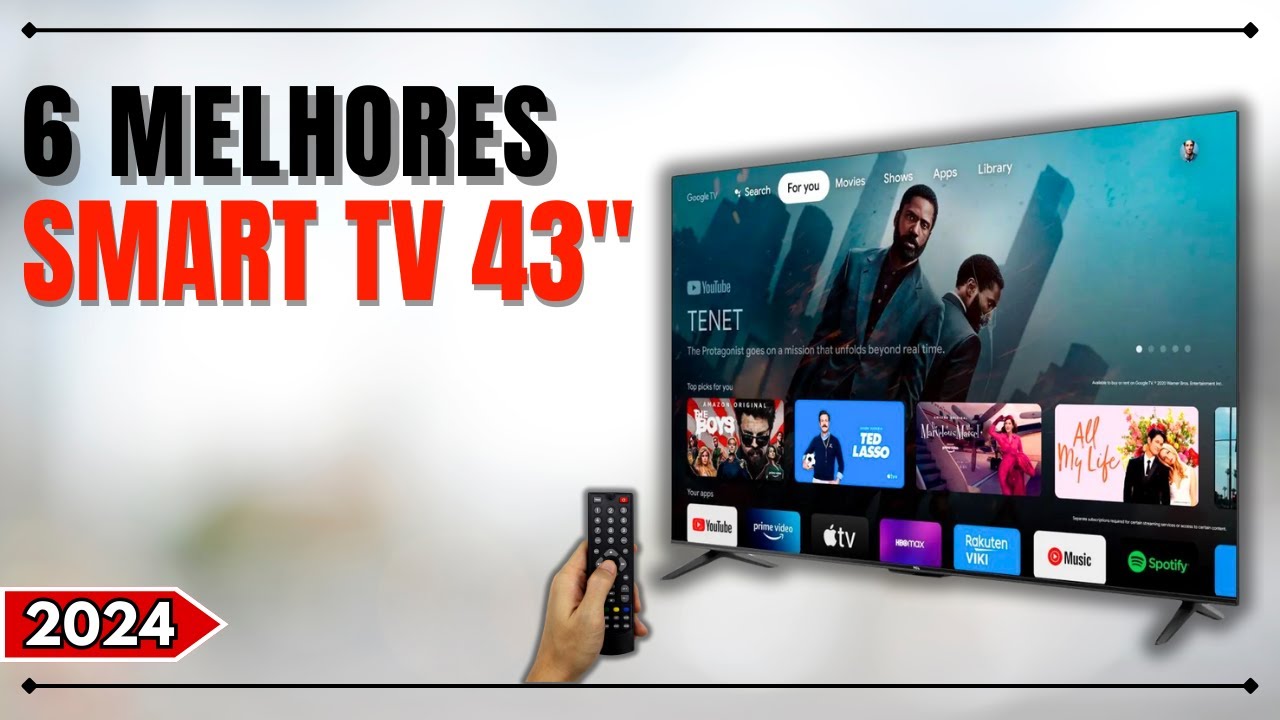 6 Melhores SMART TV 43 polegadas em 2024 | Qual a Melhor SMART TV 43 ...
