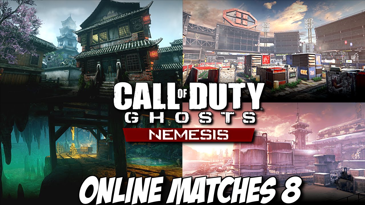 Call of Duty Ghosts - Online Matches 8 - Nemesis DLC Gameplay Footage ...