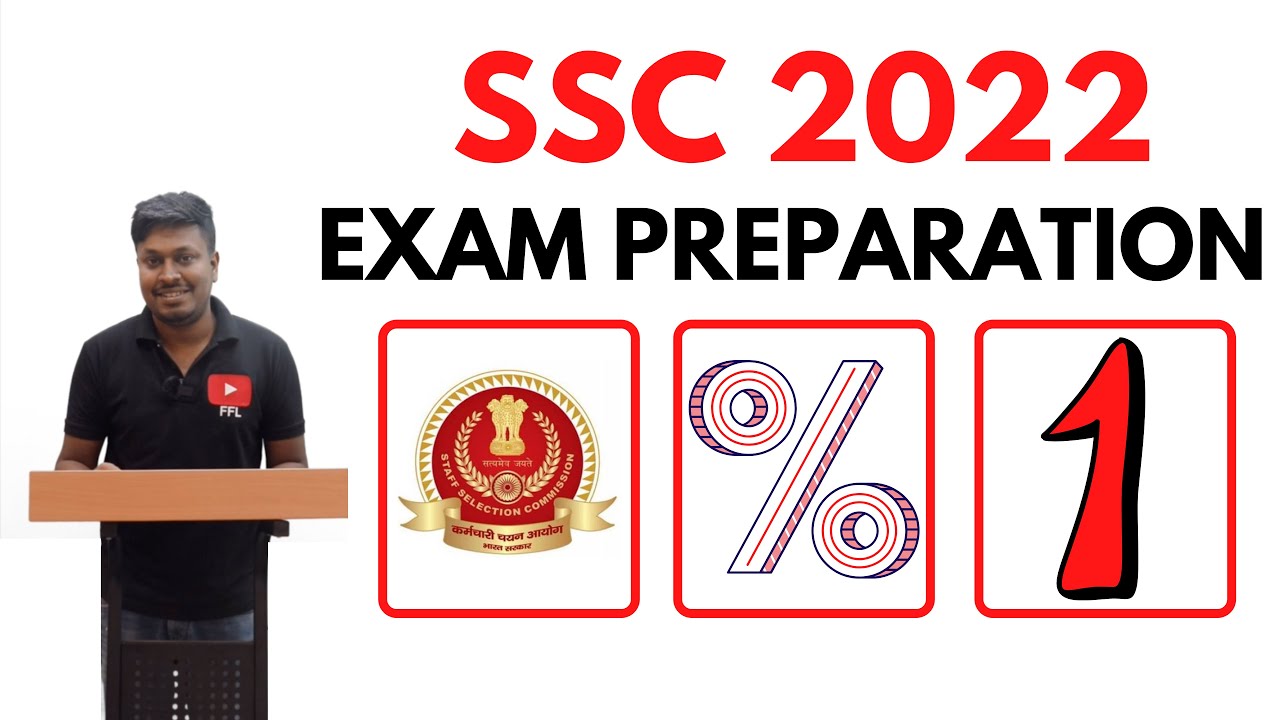 SSC 2022 || Exam Preparation-1 || Topic-1(Percentage) - YouTube