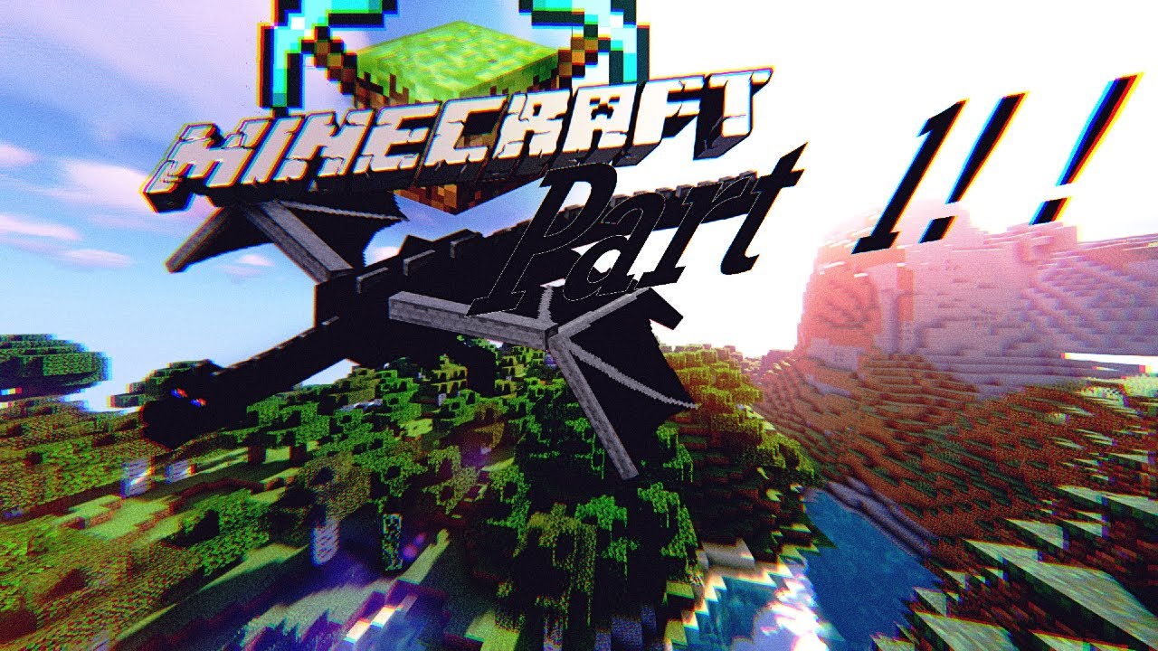 Minecraft Realistic Gameplay #1 - Building a house ! ! - YouTube