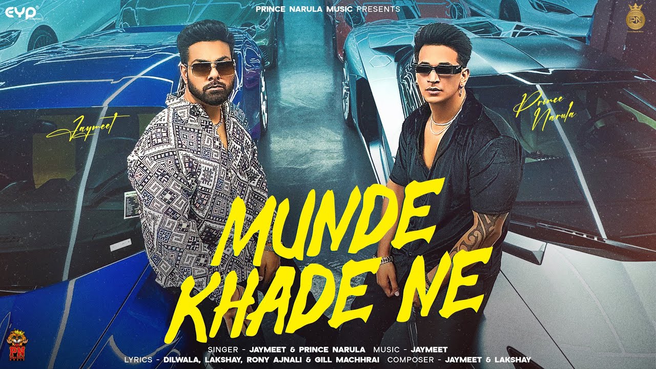 Munde Khade Ne (Official Video) : Prince Narula X Jaymeet | Pooja Dhir ...