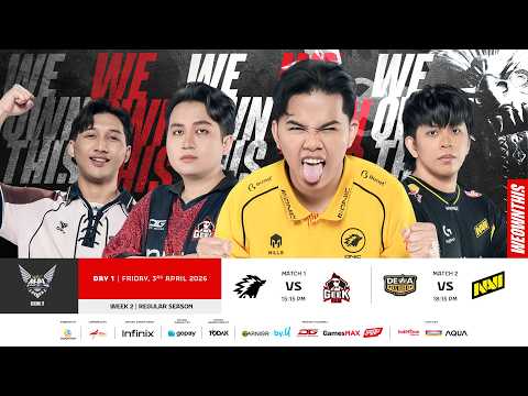 🔴 LIVE | MPL ID S17 | Regular Season Day 1 Week 2 | English