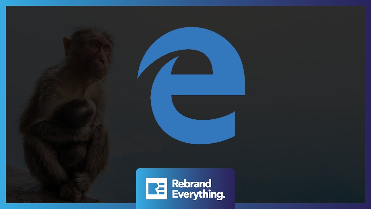 Redesigning the NEW Microsoft Edge logo - YouTube