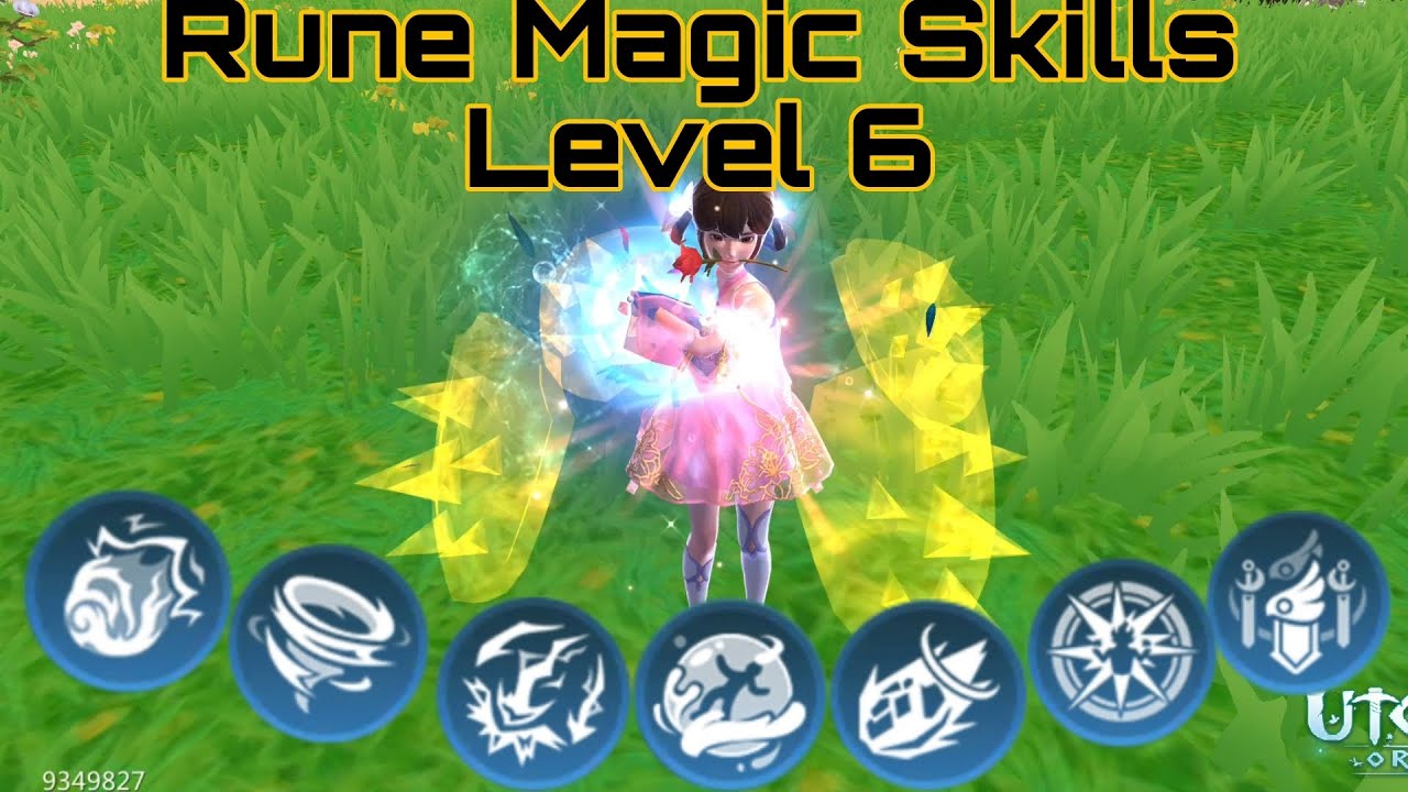 Utopia Origin | Unlock Rune Magic Skills Level 6 - YouTube