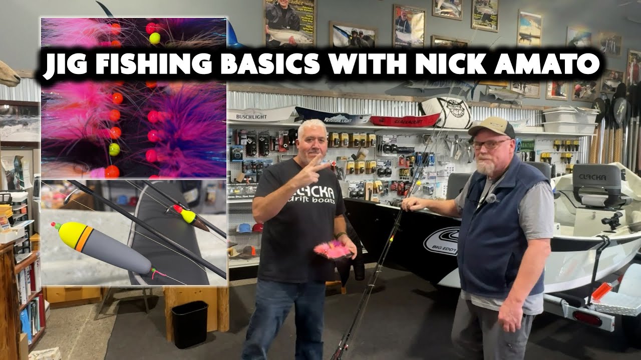Steelhead Jig Fishing With Nick Amato - YouTube