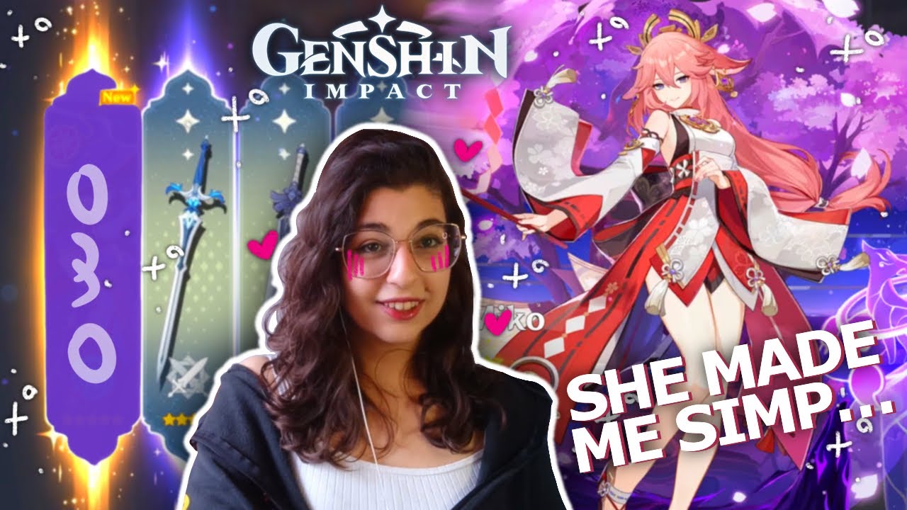 IMPULSIVELY PULLING FOR YAE MIKO BUT I'M CURSED... | Genshin Impact ...