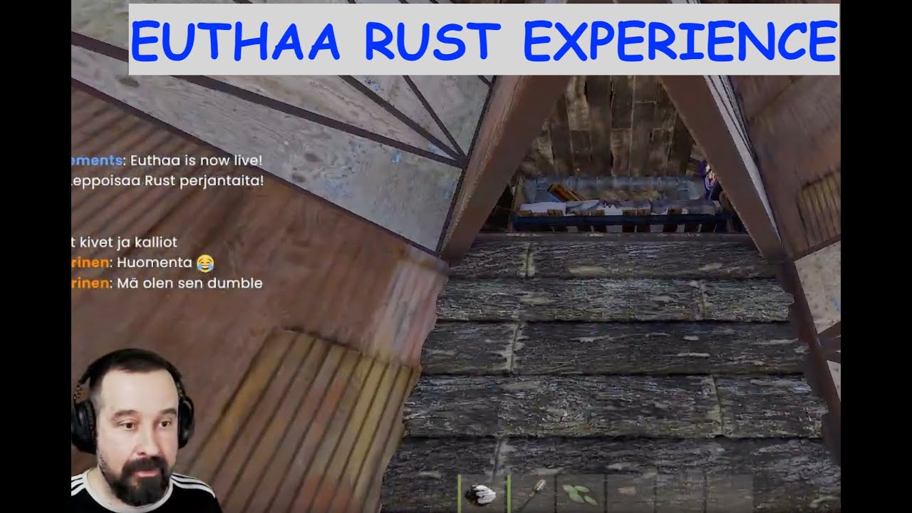 EP2 Euthaa Rust Experience - Leppoisaa lauantai RUSTia! 🌞 - YouTube