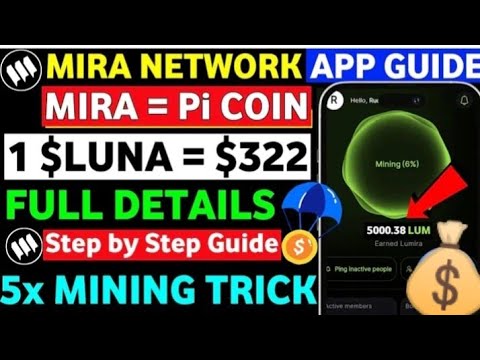 Mira network//new mining app //lumira network airdrop #pinetwork - YouTube
