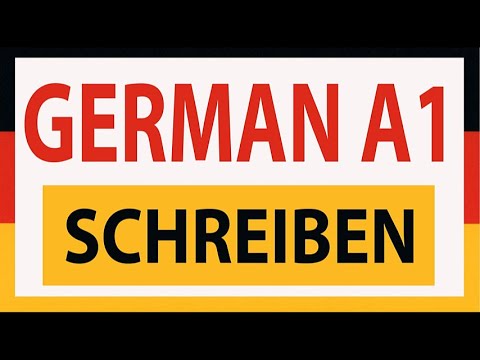 Start Deutsch A1 German A1 Reading Exercise lessen A1prüfung Goethe ...