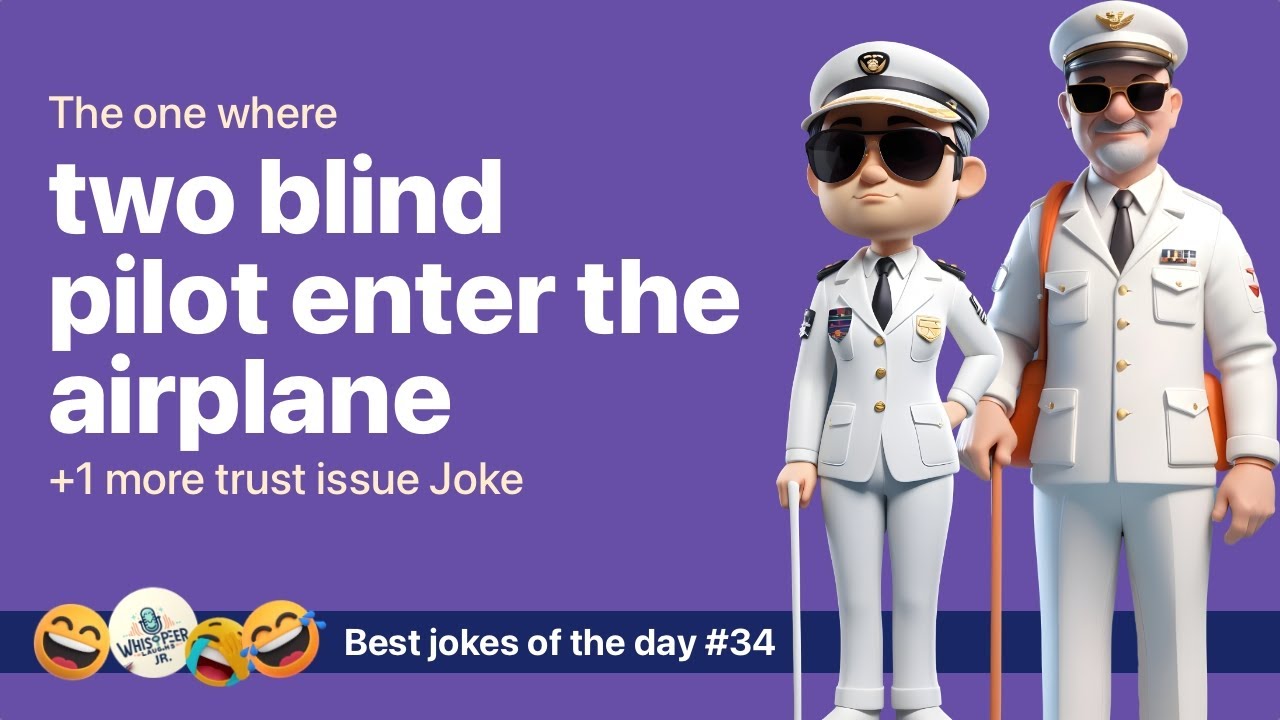 ️ Sky-High Laughs: Blind Pilots Meet a Drunk Irishman! 🤣 | #jokes, # ...