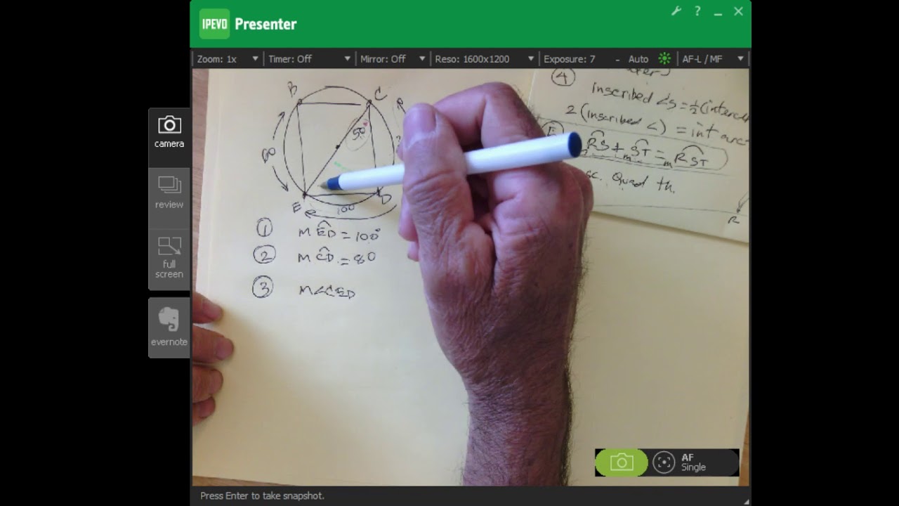 Circle Prob Solve 2: arcs, Insc angles, arc add - YouTube