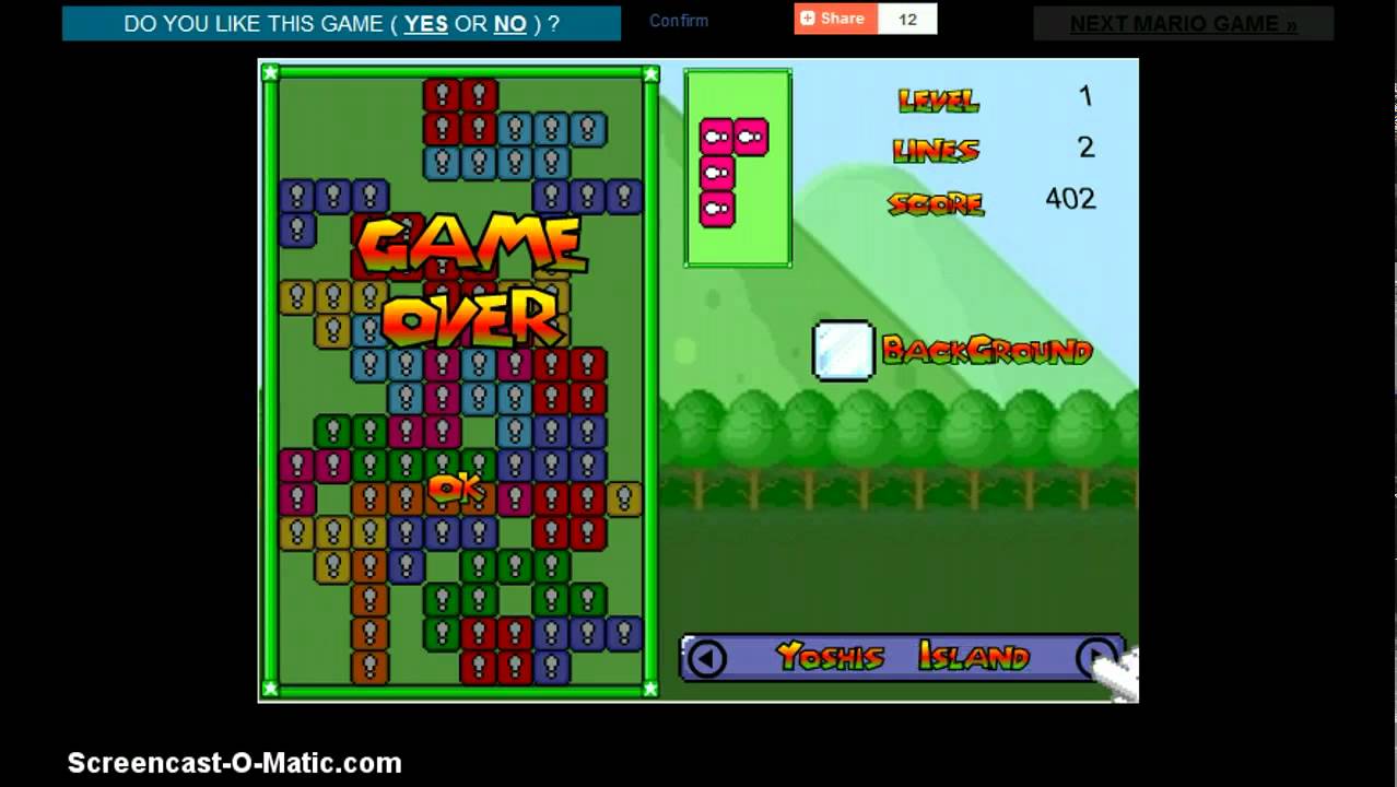 Mario Tetris 3 - YouTube