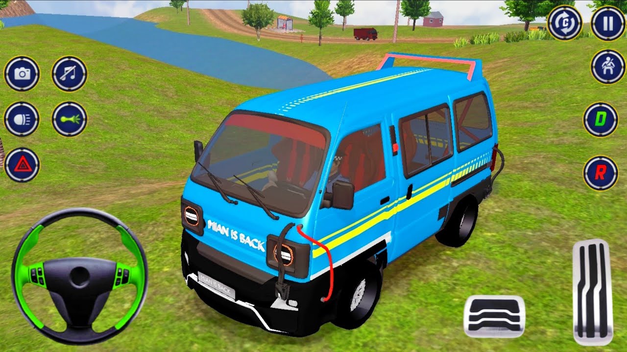 Van Driving Simulator Games 2025 | Real Minibus Bus Offroad Driving ...