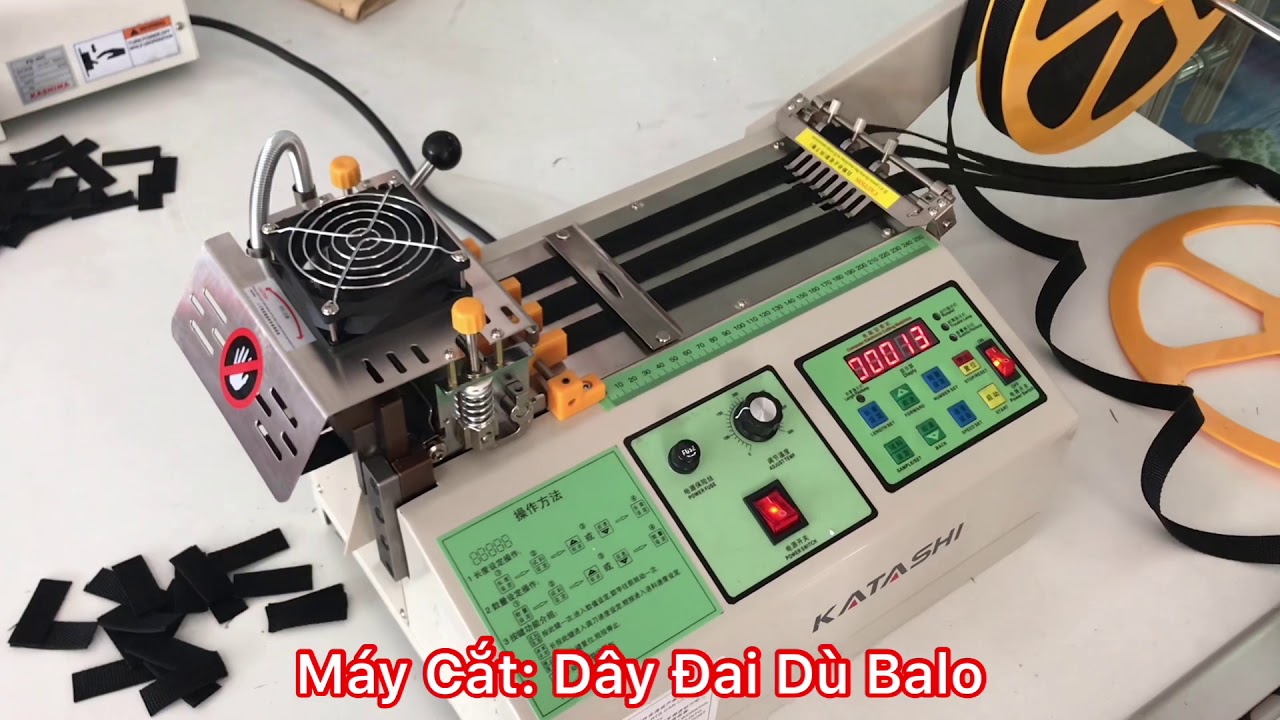 Máy Cắt Dây Đai Bằng Nhiệt Tự Động - JL988 - Siêu Thị Ngành May . 092 468 6777 (Mr.Tin) - YouTube