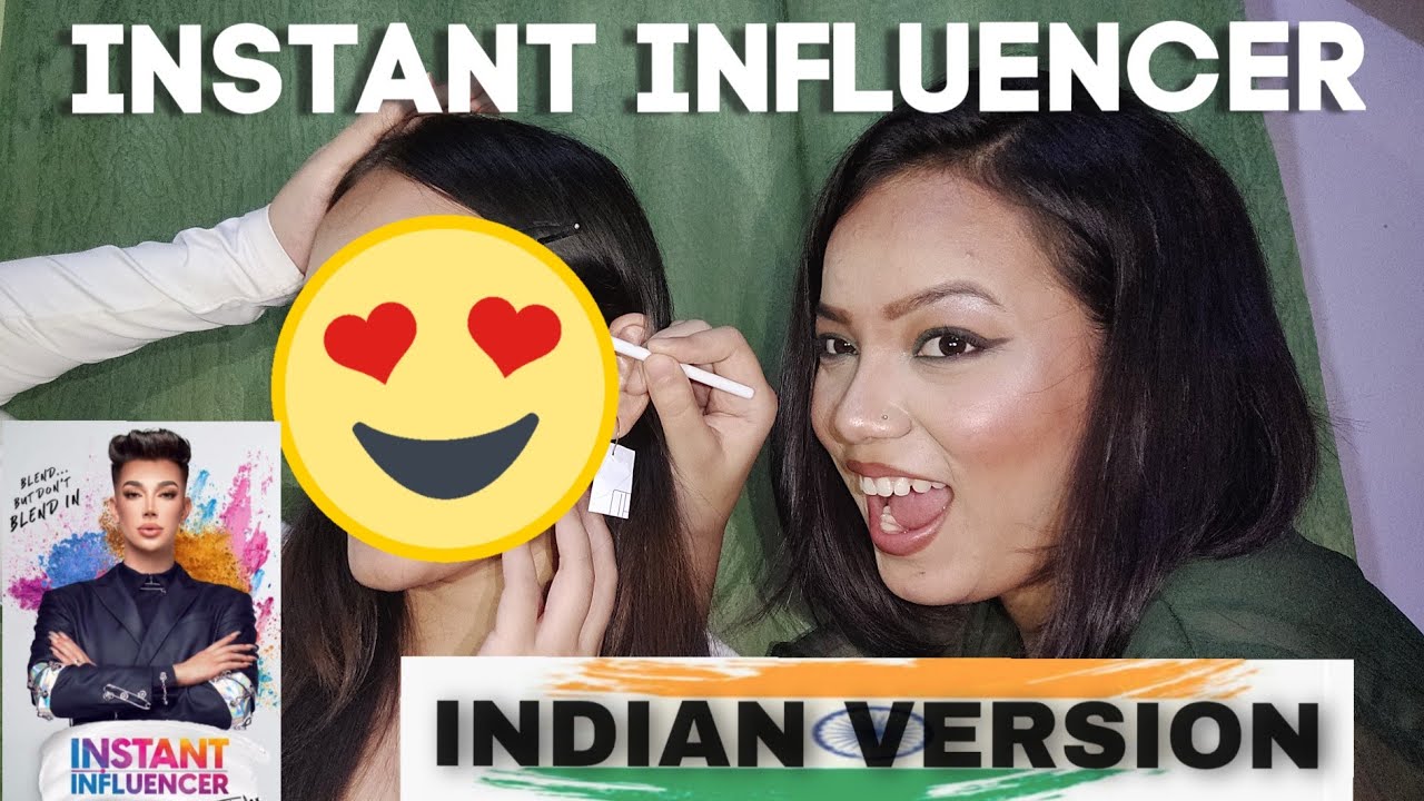 Indian trying INSTANT INFLUENCER makeup | Ashley and Kailin chase ...