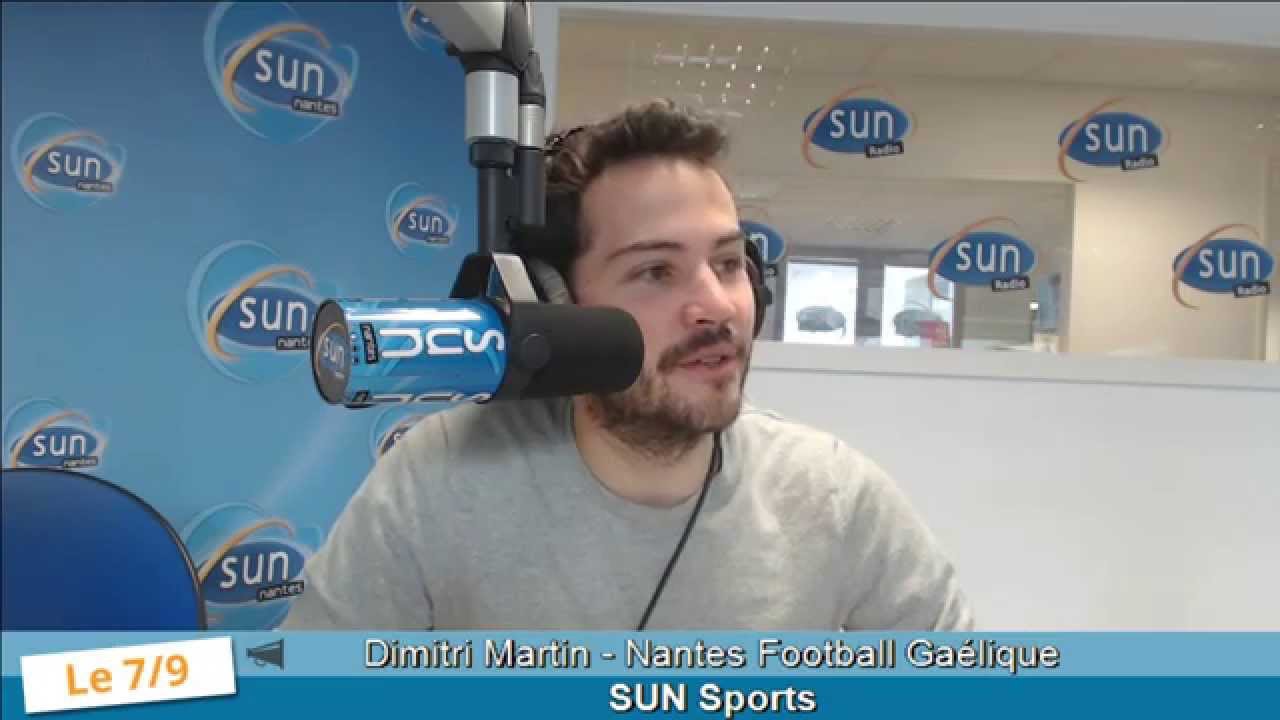SUN Sports - Dimitri Martin - Nantes Foot Gaélique - YouTube