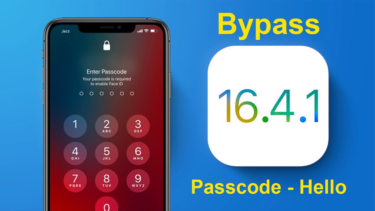 Bypass Hello, Passcode iOS 16.4 - 16.5 | ATUnlock - YouTube