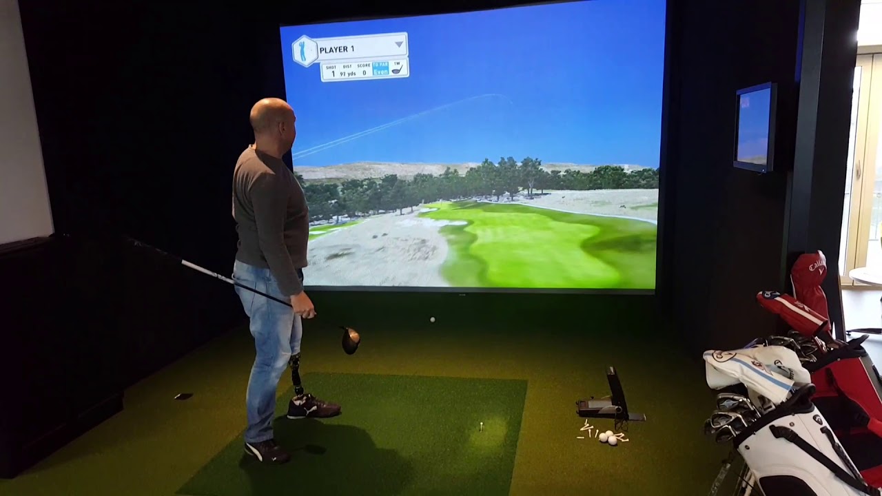 Tee it up golf simulator - YouTube