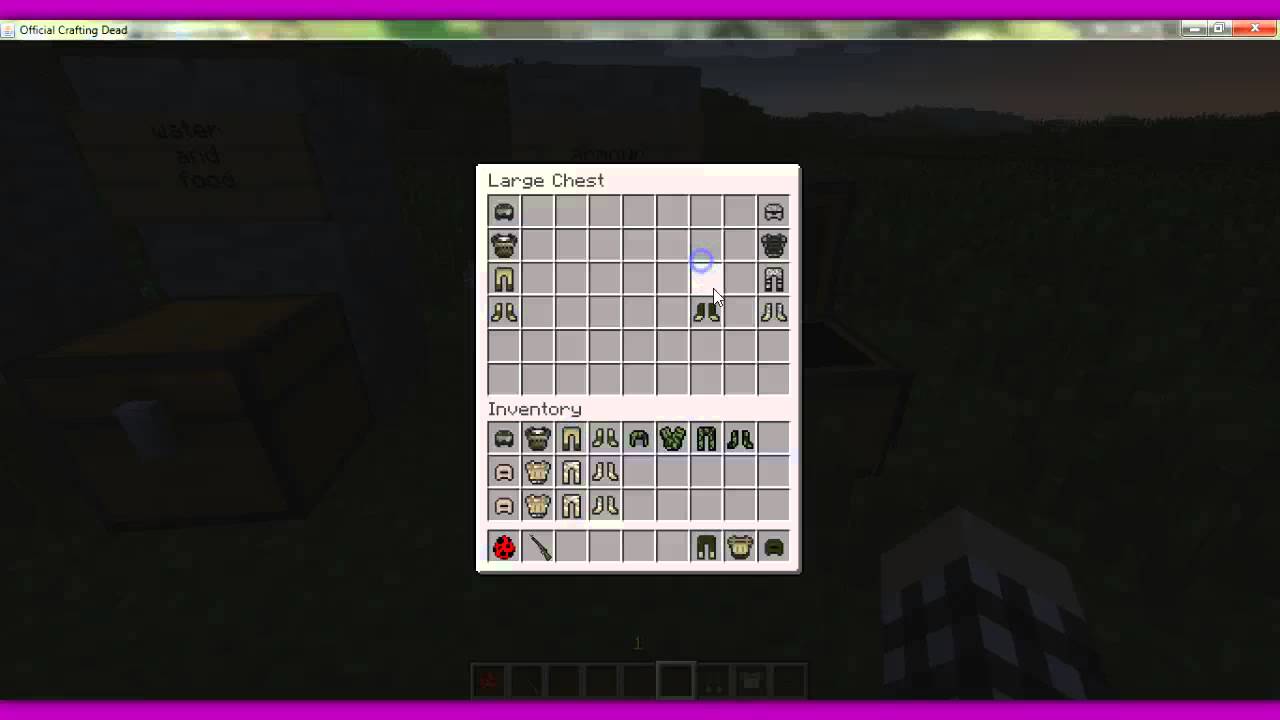 crafting died mod show case - YouTube