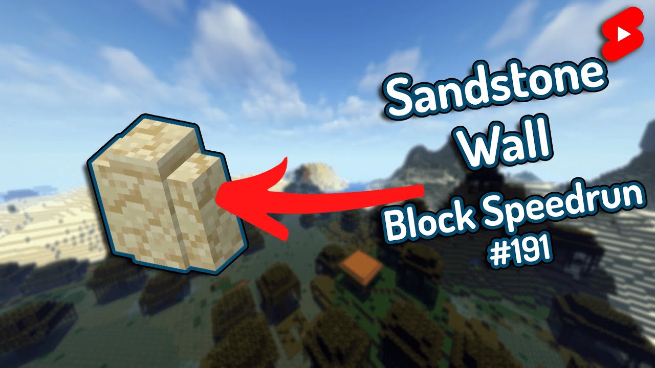 Speedrunning A Random Minecraft Block #191 #Shorts - YouTube