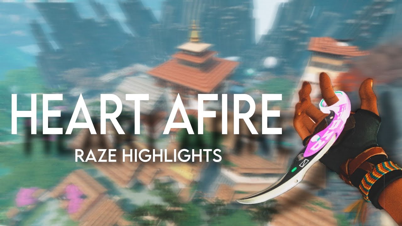 Heart Afire | Raze highlights on Haven (Valorant) - YouTube