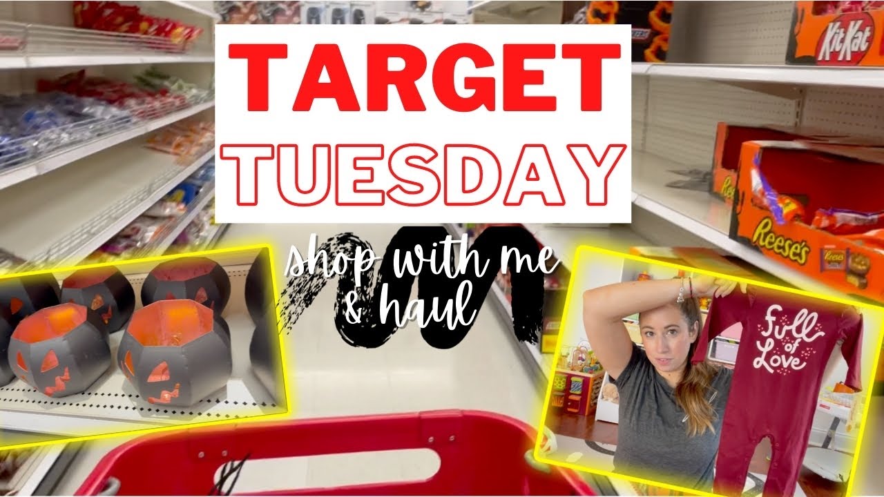 TARGET TUESDAY | FALL DECOR AND WEEKLY HAUL - YouTube