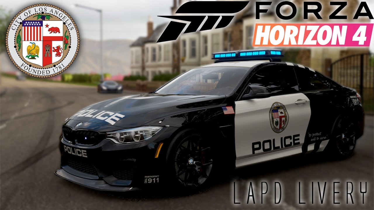 Forza Horizon 4 - LAPD Livery (Los Angeles Police Department based ...