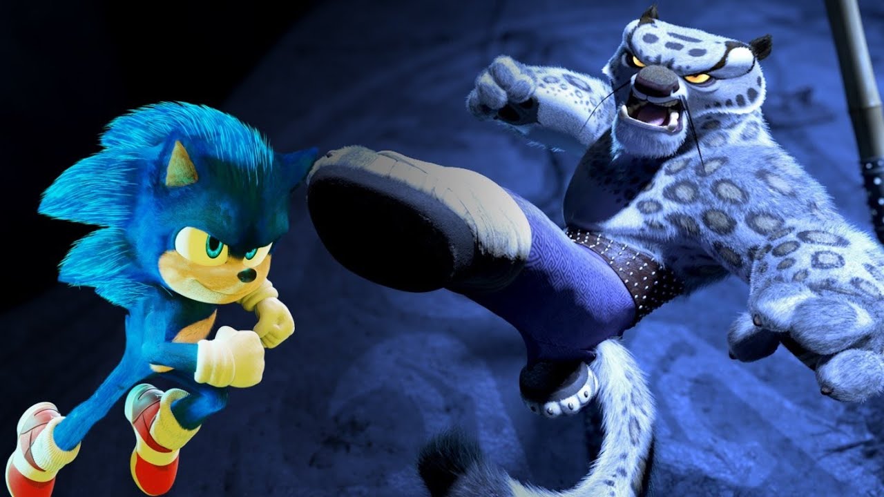 Sonic vs Tai Lung - YouTube