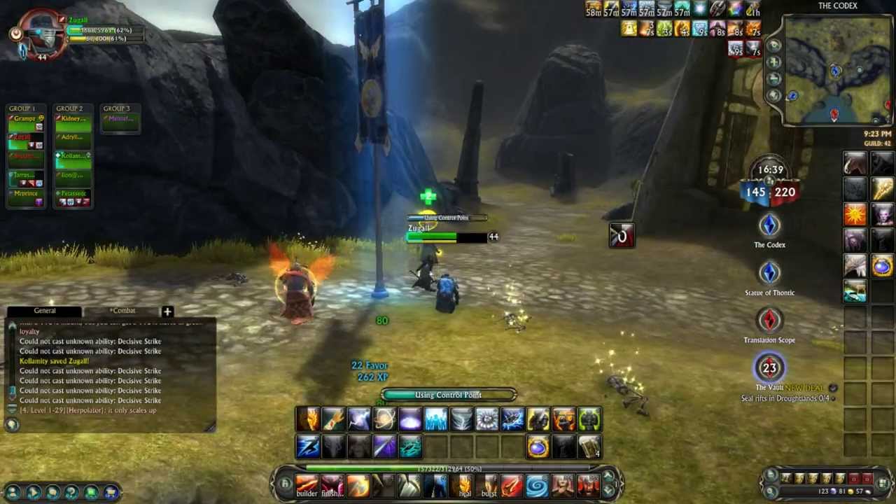 Rift warrior pvp 40-49 (raw video) HD 1080 - YouTube