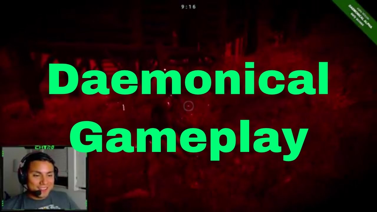New asymmetrical horror game - Daemonical gameplay VOD from Twitch (08 ...
