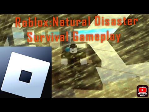 Roblox:Natural Disaster Survival Gameplay - YouTube
