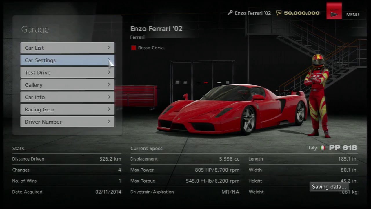 Ferrari Enzo Ferrari '02 - YouTube