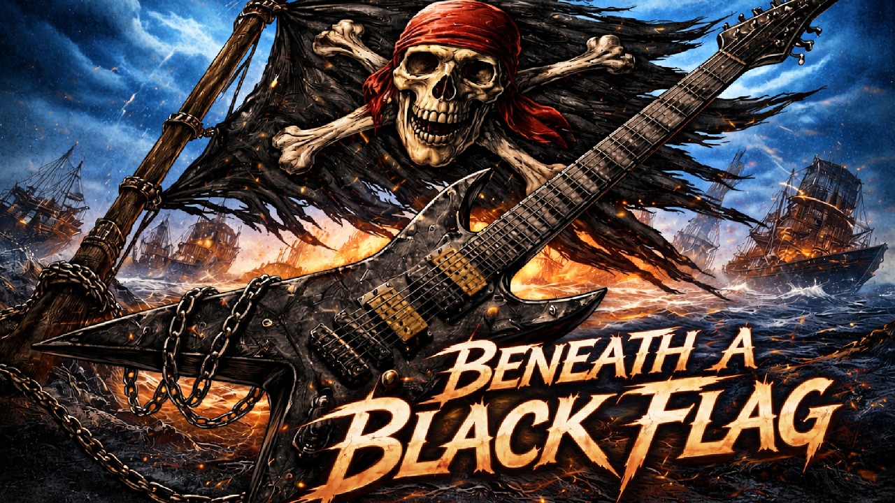 Beneath a Black Flag - Pirate Metal Sea Shanty - YouTube