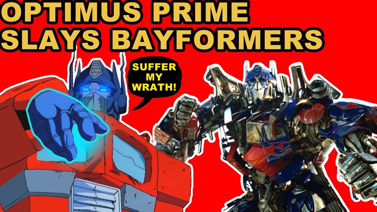 Optimus Prime Rips Bayformers 💀 - YouTube