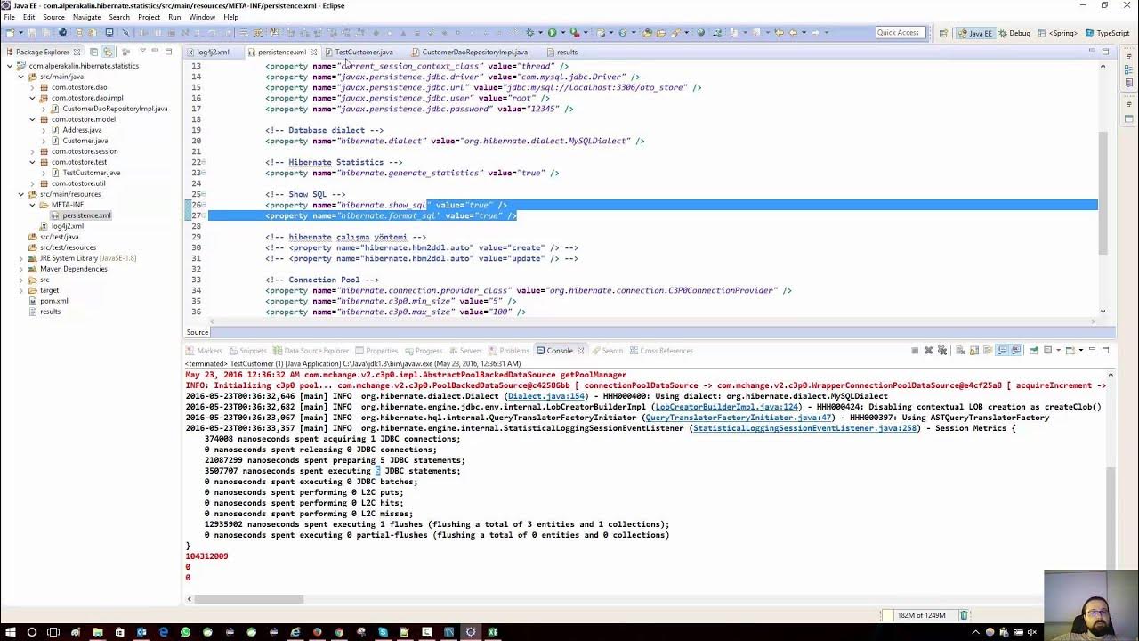 Java Data Processing Best Practises V1 Hibernate Configuration Usage ...