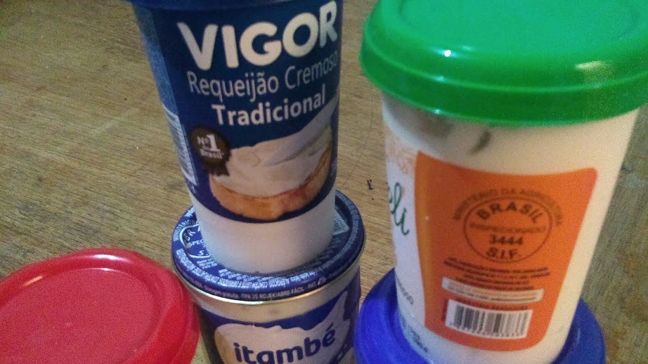 provando várias marcas de requeijão será qual é o melhor - YouTube