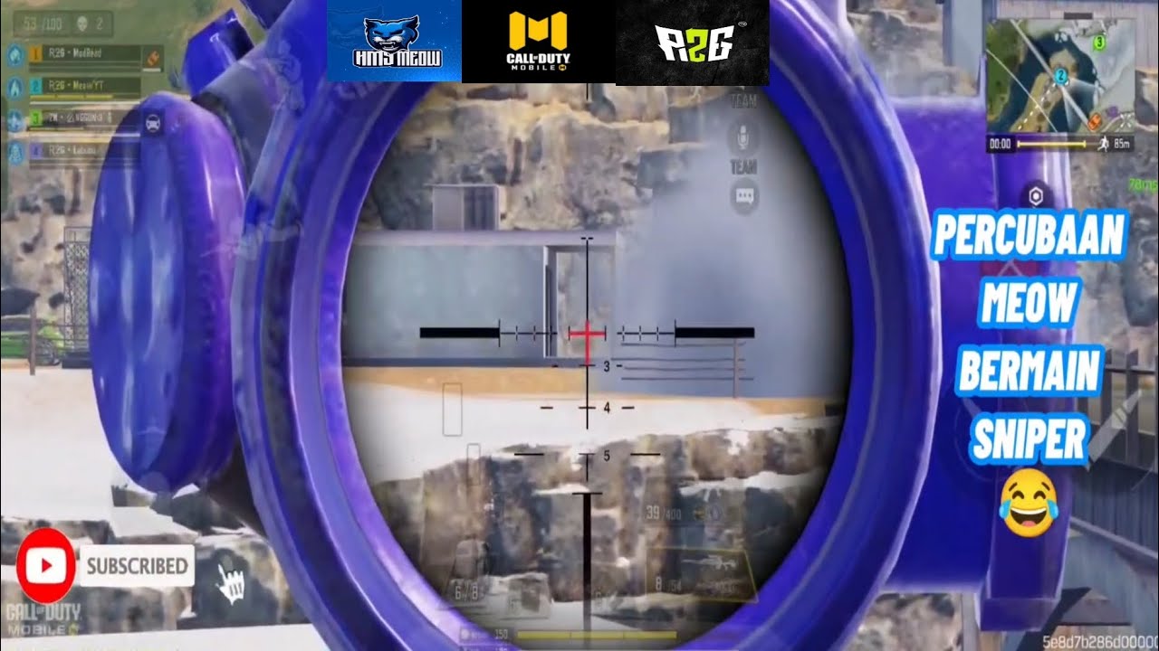 CODM MALAYSIA | Cuba Bermain Sniper | Weapon Yang Telah Bertahun Main CODM,First Time Try ‼️ ...