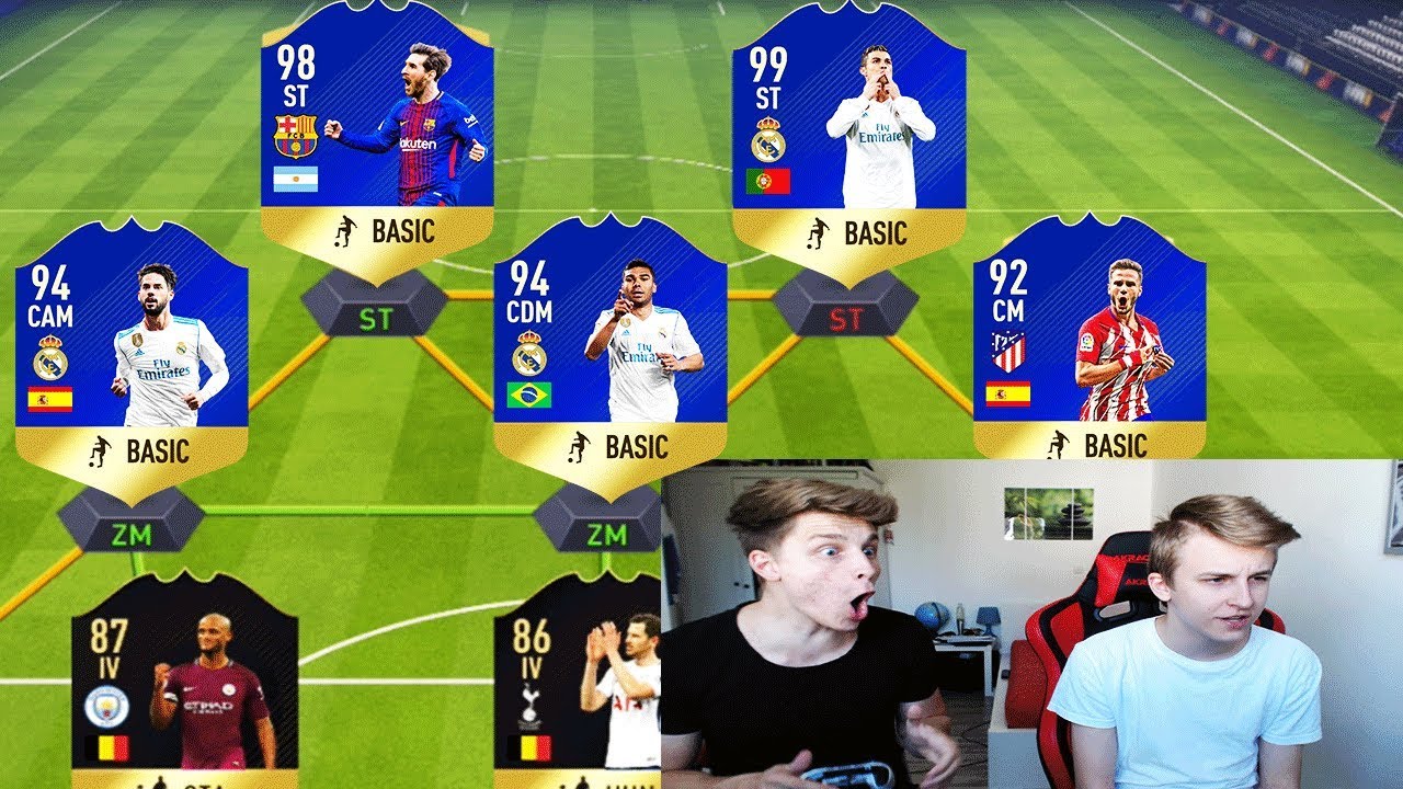 EA verarscht uns bei 98 TOTS MESSI & 99 TOTS RONALDO Fut Draft ...