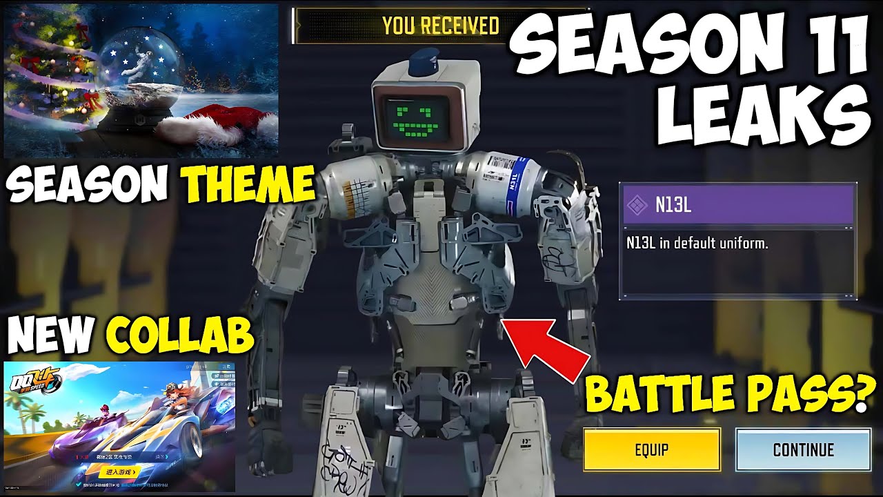 Season 11 Leaks ️🎅 | Battle Pass & Skins | COD Mobile | CODM - YouTube