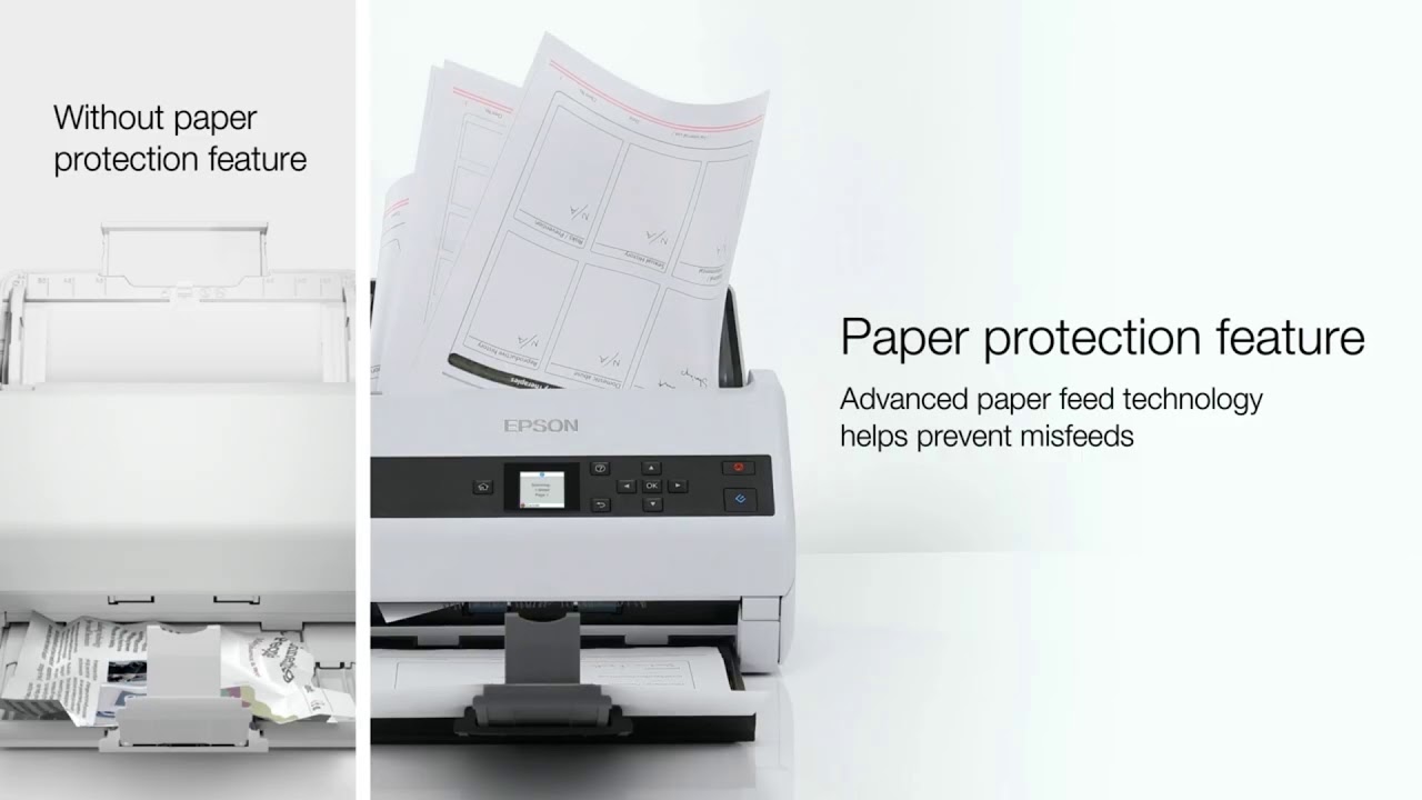 Epson WorkForce DS-870 & DS-970 Document Scanners - YouTube