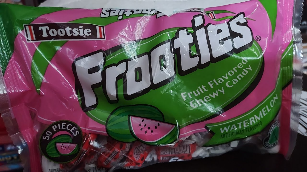 Josh's Snack & Candy Reviews Tootsie Frooties Watermelon Fruit Flavored ...