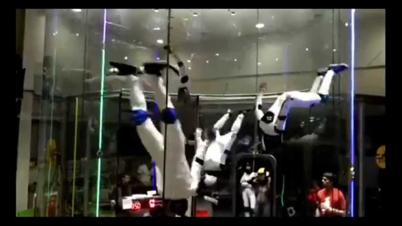 Wind Tunnel Flying Demonstration with Choreography - YouTube