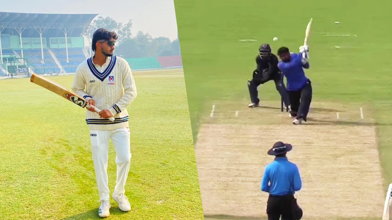 Aman Chauhan | Batting | India U-19 Team's Player | - YouTube