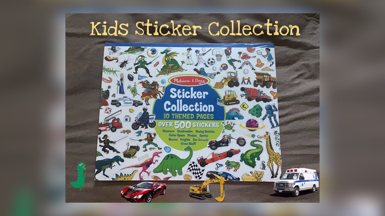 My Sticker Collection - YouTube